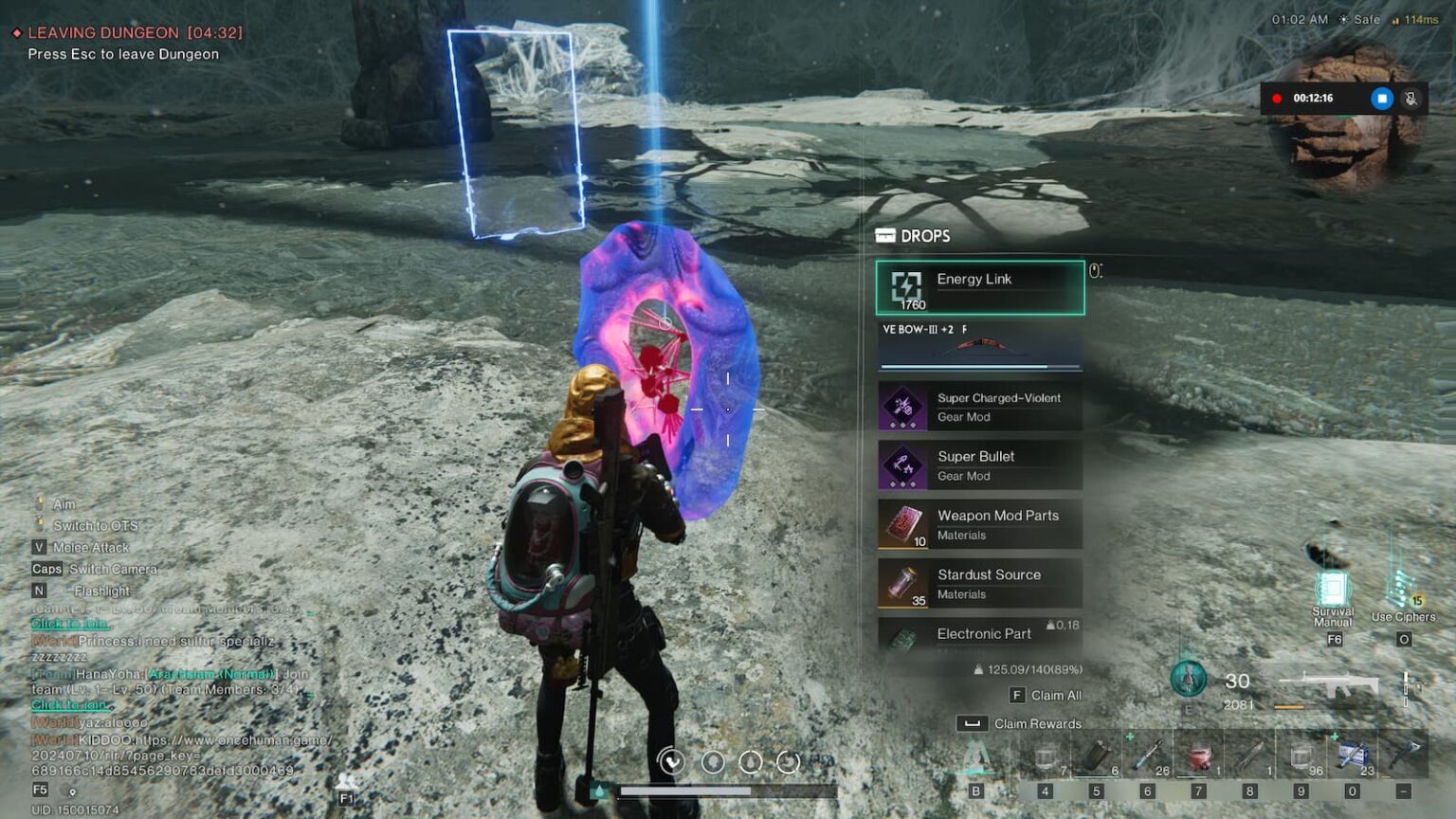 Stardust Source in Once Human -- best farming methods 2024 | ONE Esports