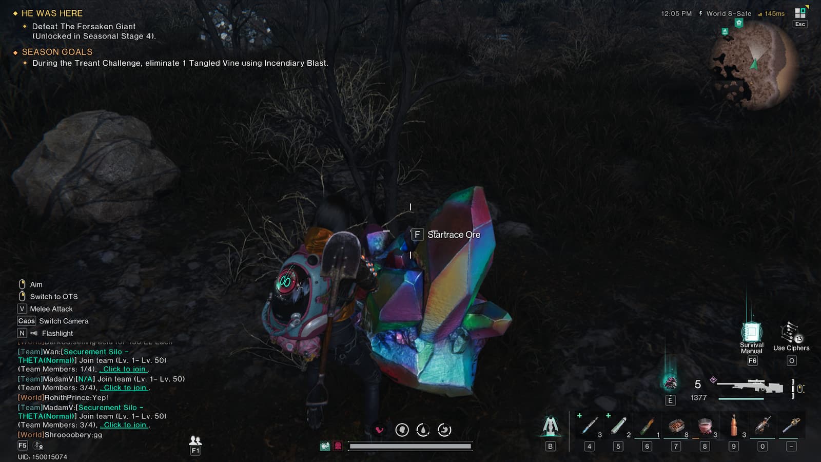 Stardust Source in Once Human -- best farming methods 2024 | ONE Esports