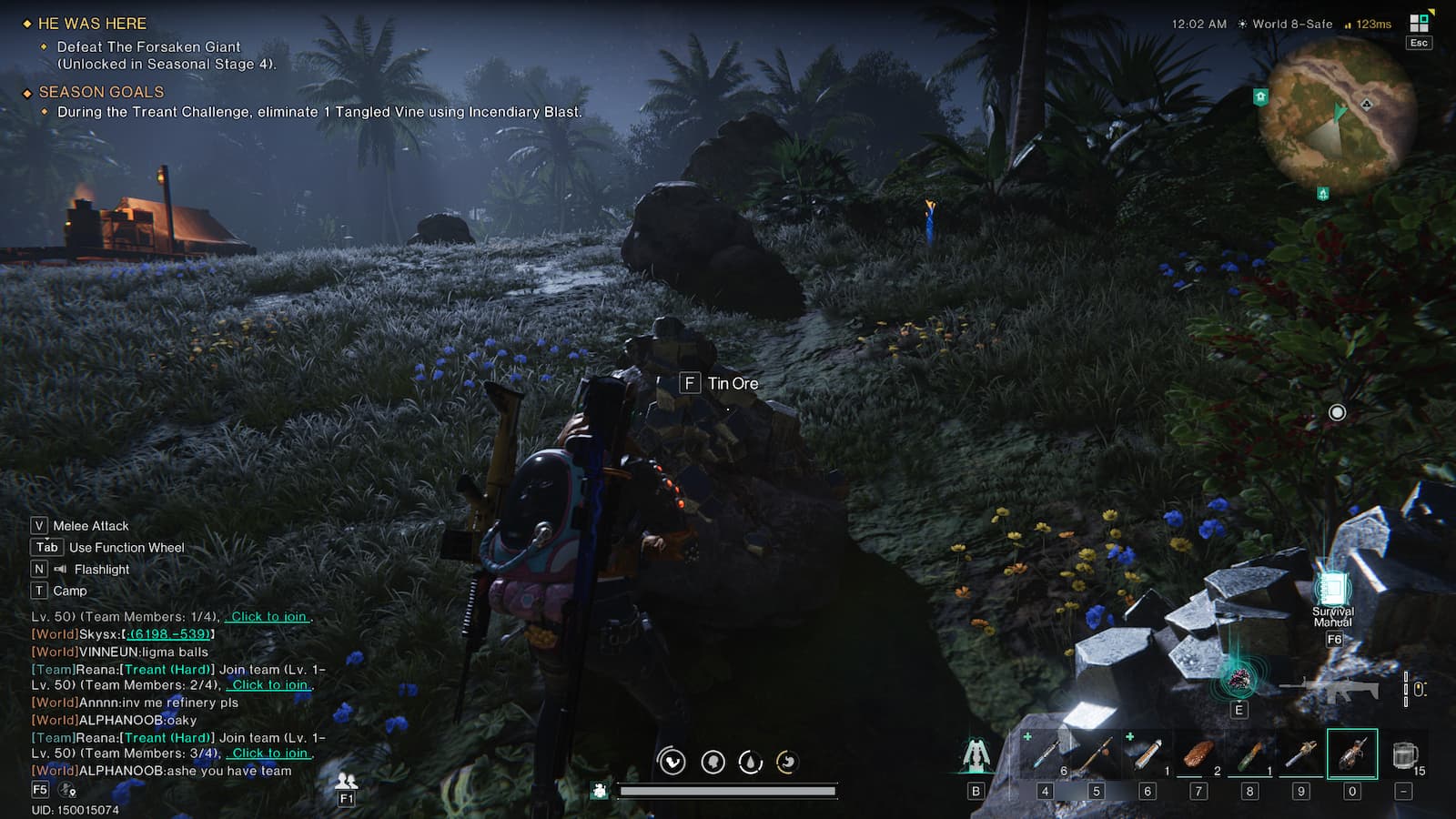 Tin Ore in Once Human location and best farming spot 2024 | ONE Esports