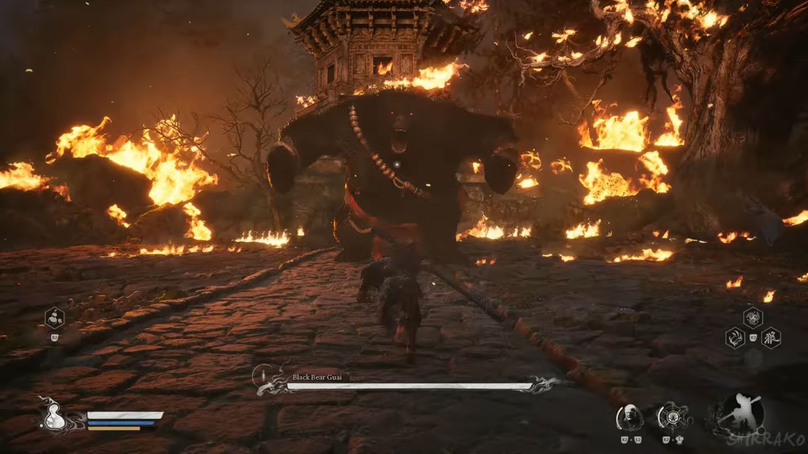 Black Bear Guai guide in Black Myth Wukong -- big boss 2024 | ONE Esports