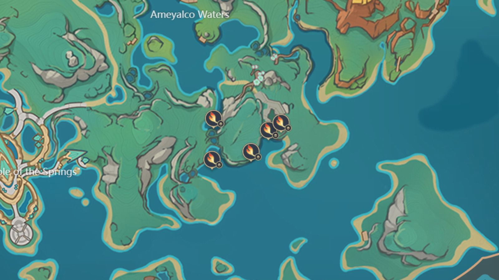 Embercore Flower locations: Best farming spots in Genshin | ONE Esports