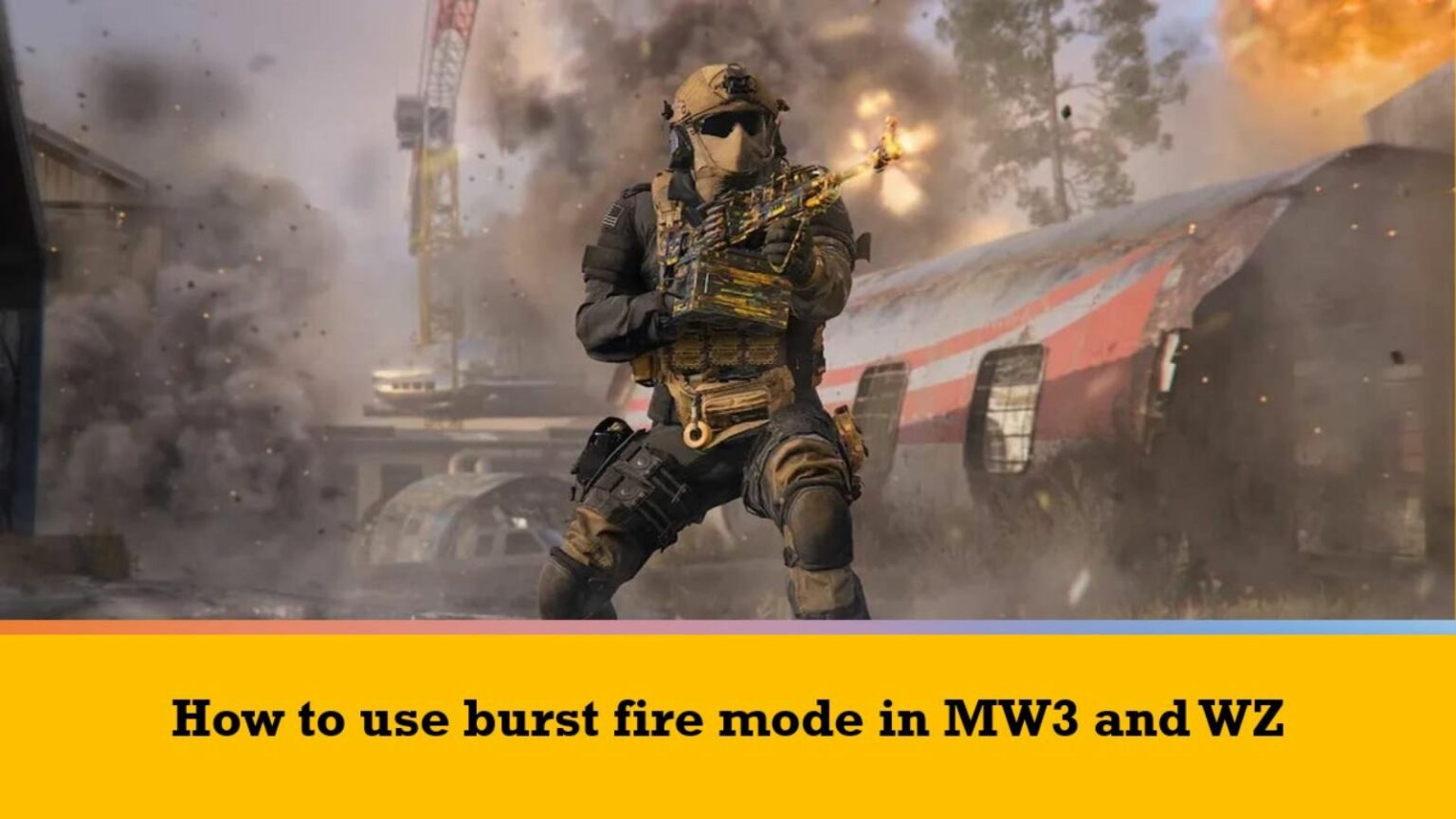All burst fire weapons in MW3 -- deadly firearms | ONE Esports