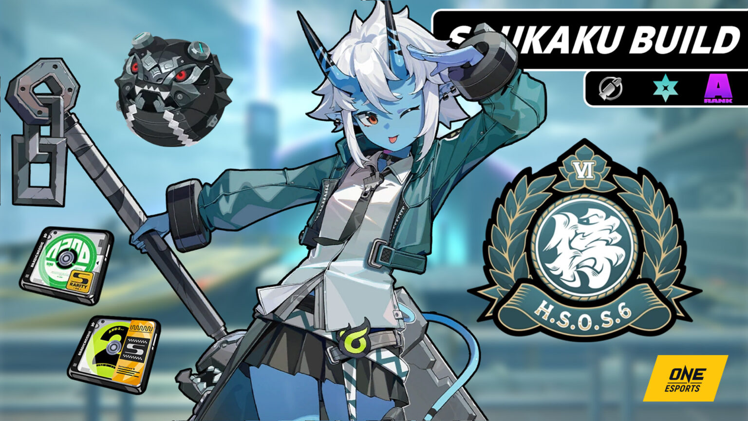 Best Soukaku build in ZZZ: W-Engine, Drive Discs | ONE Esports