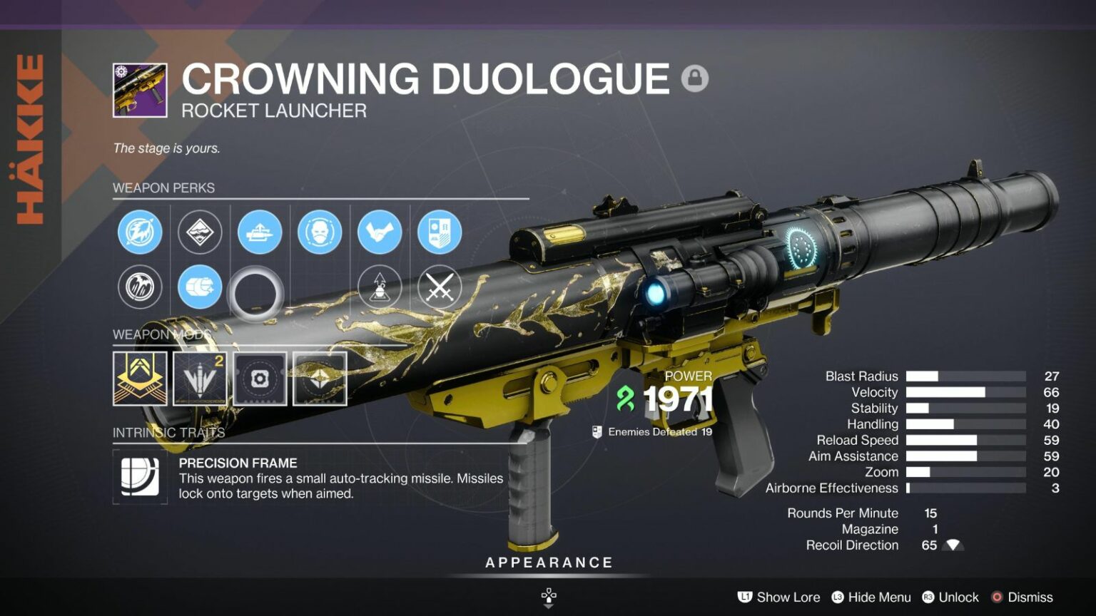 Destiny 2 Crowning Duologue god roll -- it's very good! | ONE Esports