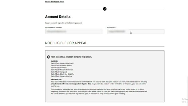 How to appeal Activision ban -- Big MW3 and Warzone bans | ONE Esports