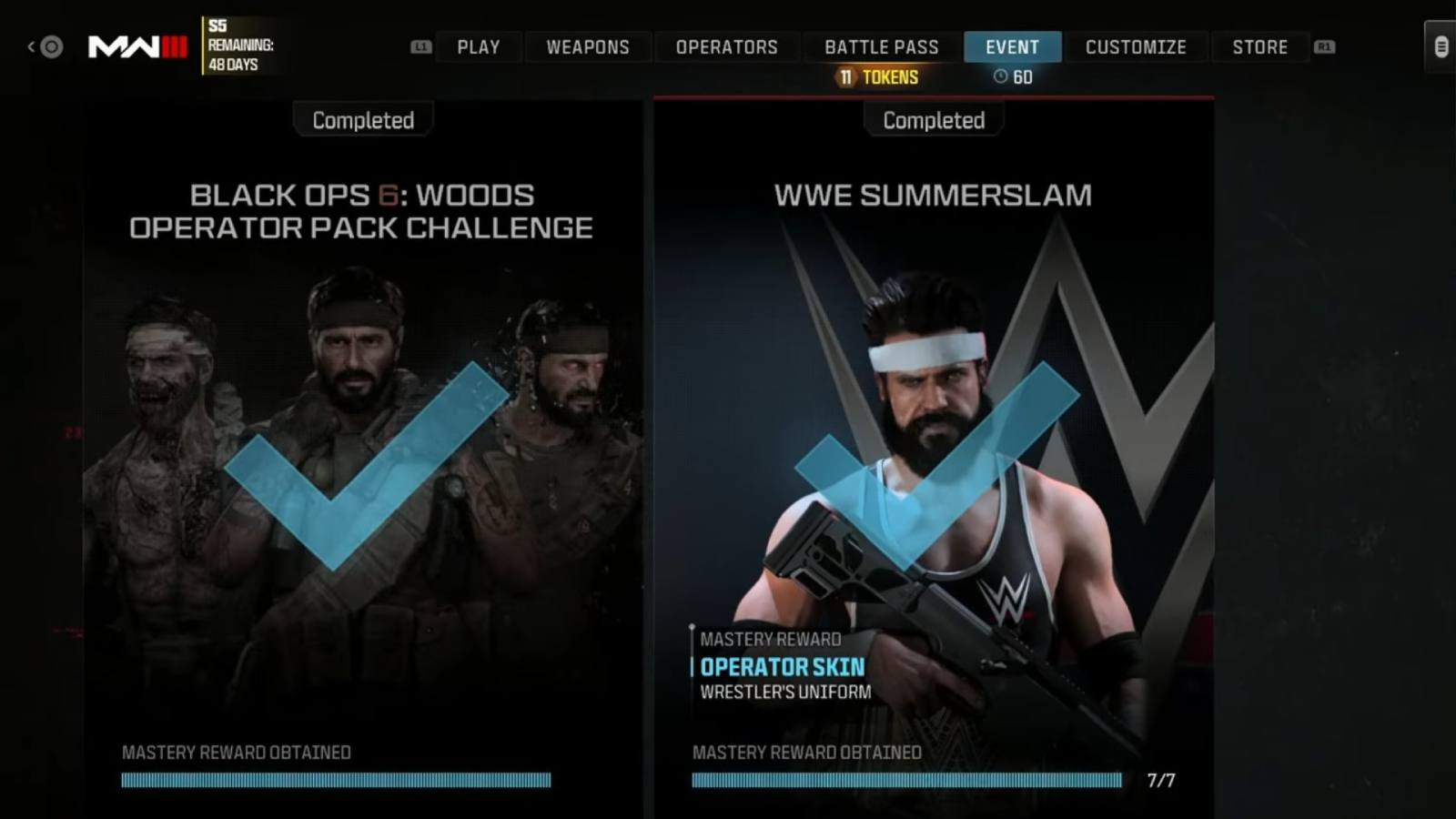 All big MW3 WWE SummerSlam event challenges & rewards | ONE Esports