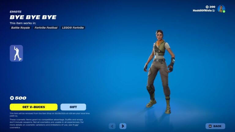 How to get popular Bye Bye Bye emote in Fortnite 2024 | ONE Esports