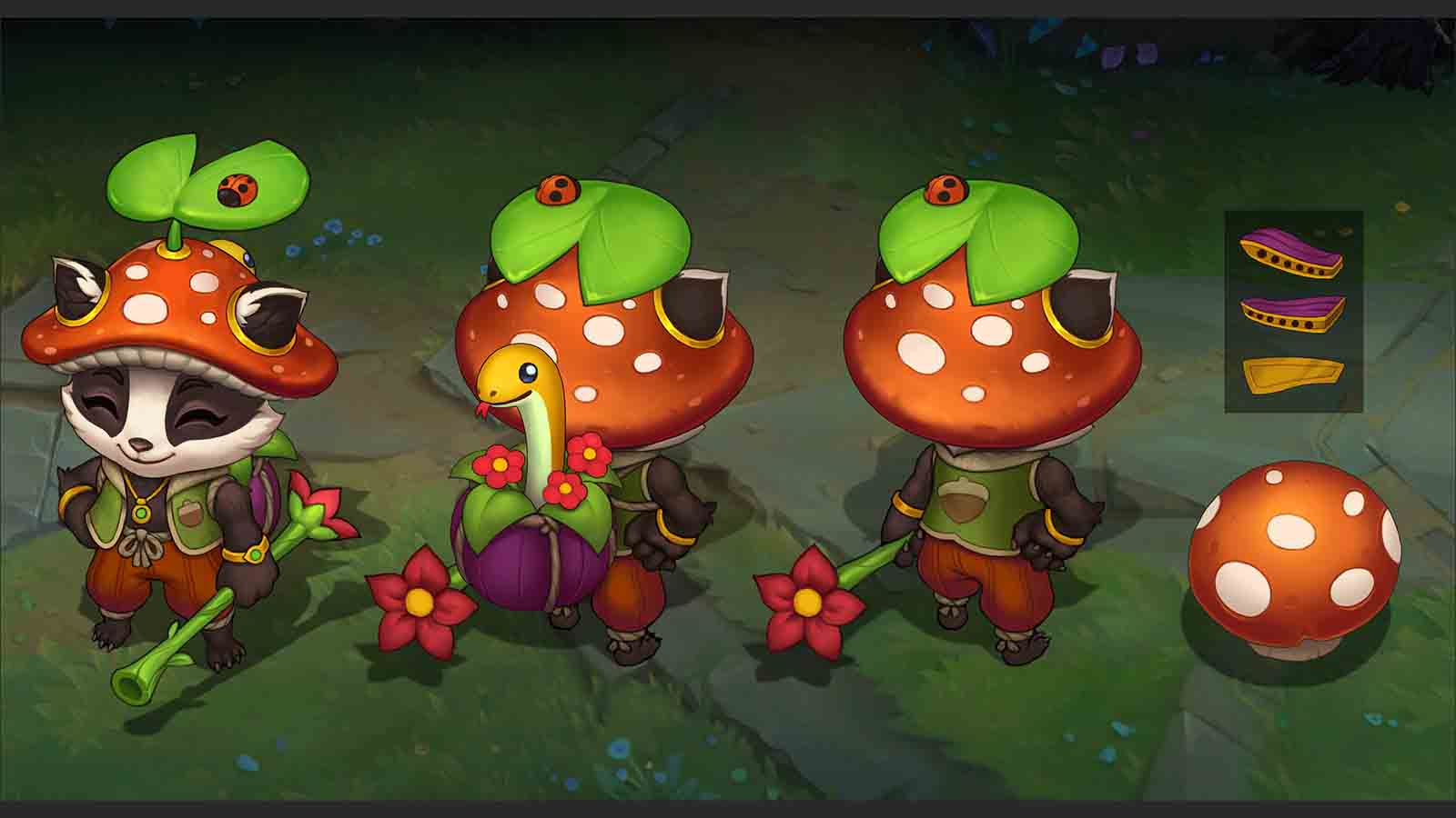 Teemo rework 2024: New splashart of all new skins refreshed | ONE Esports