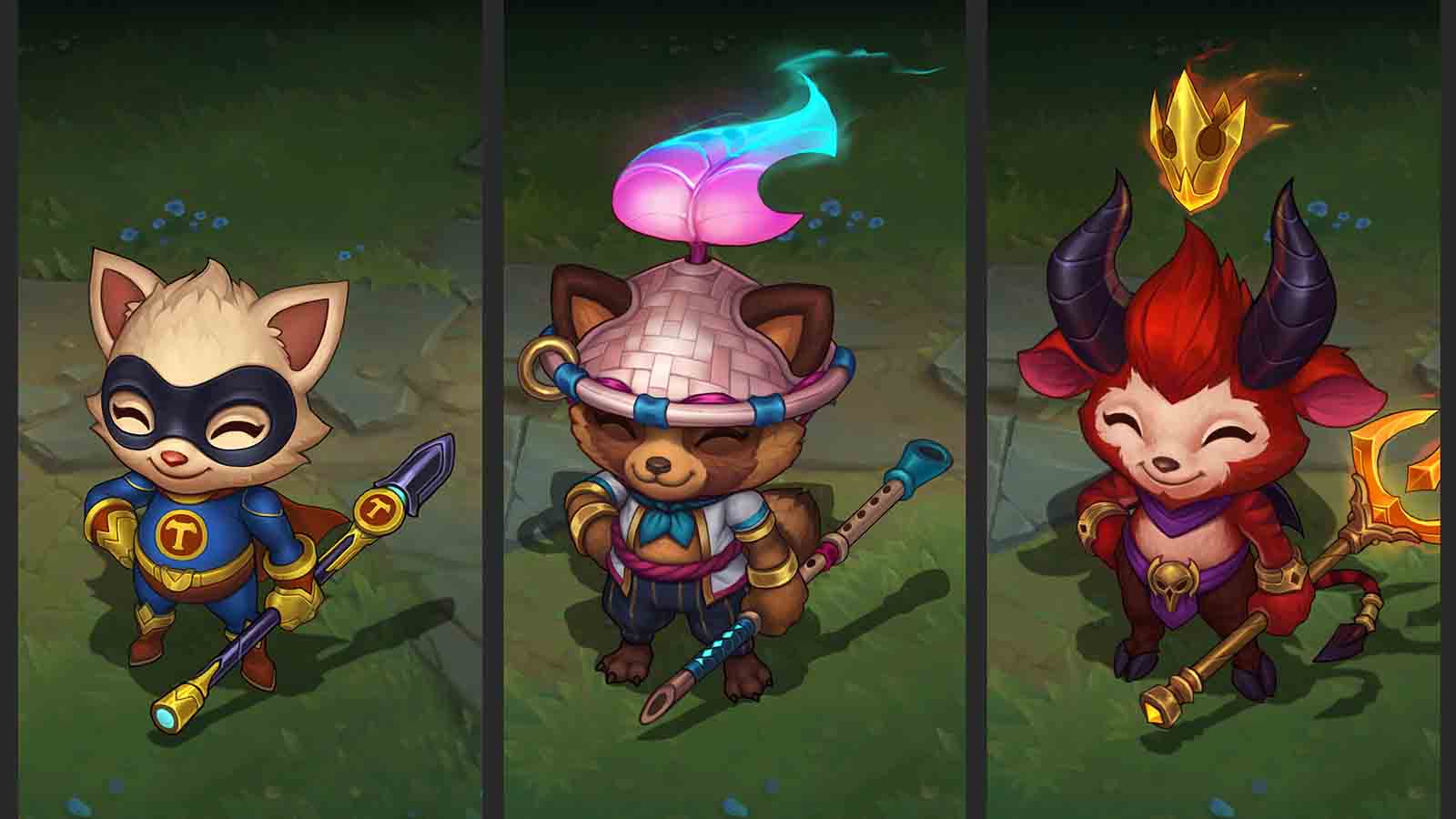 Teemo rework 2024: New splashart of all new skins refreshed | ONE Esports