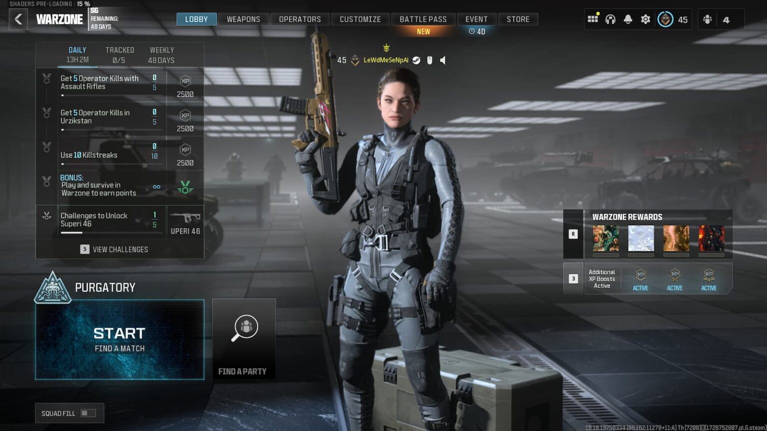 New Warzone Purgatory LTM challenges, rewards & more 2024 | ONE Esports