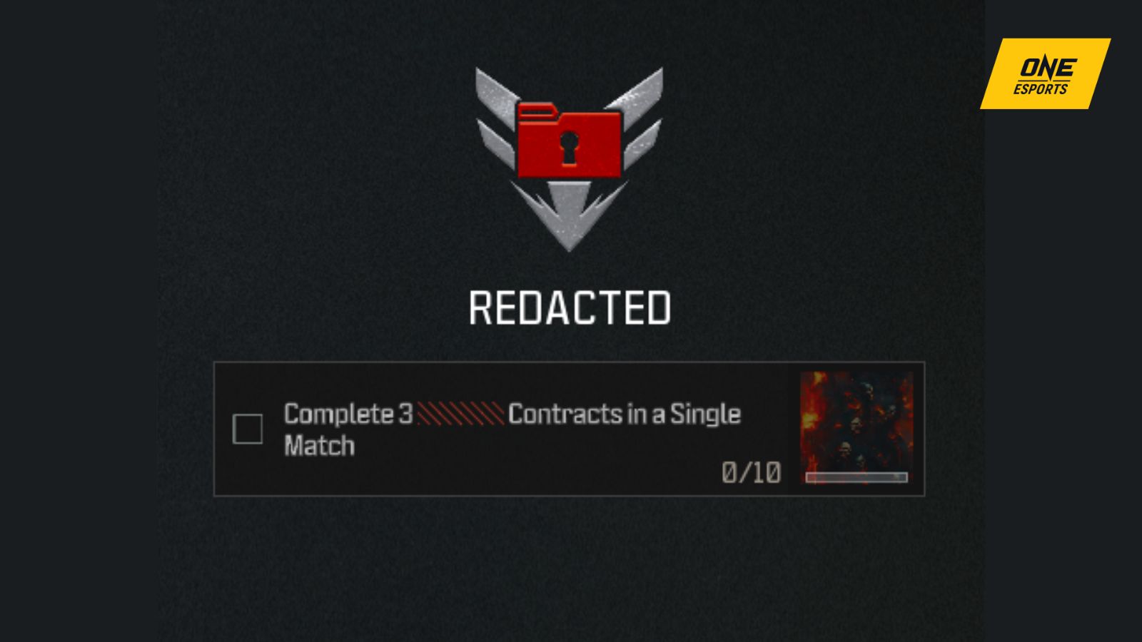 How to complete Redacted Challenge in Warzone Season 6 fast | ONE Esports