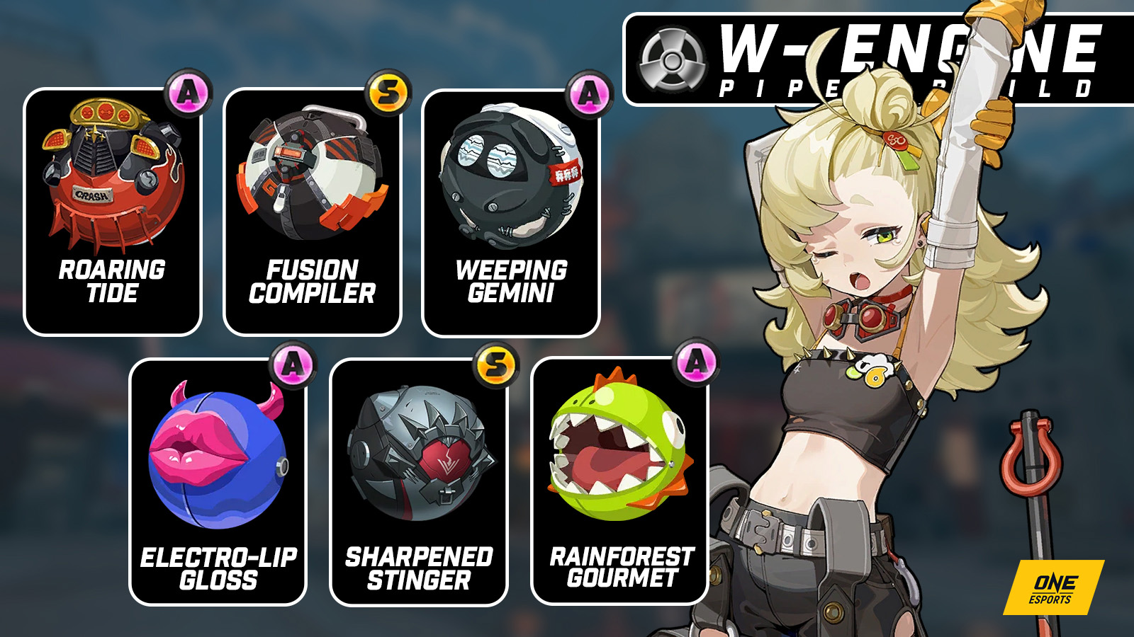 Best Piper build in Zenless Zone Zero: W-Engine, Drive Discs | ONE Esports