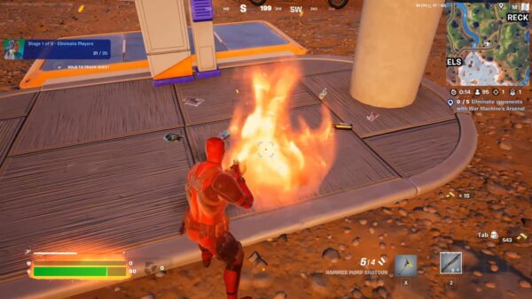 How to survive fire damage in Fortnite 2024 | ONE Esports