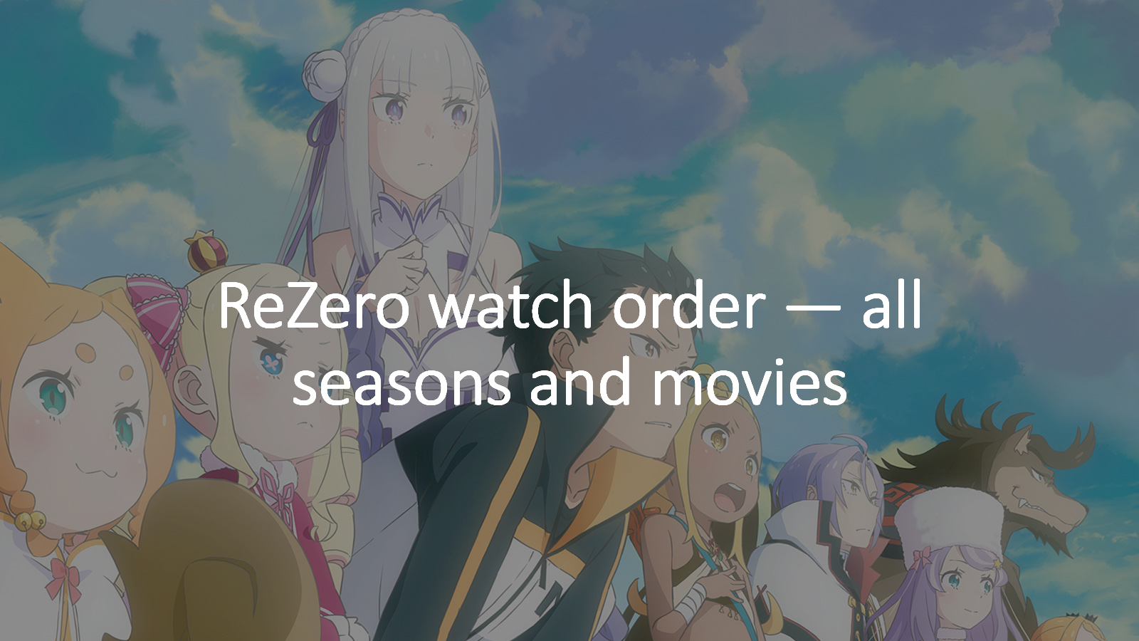 Where to read the ReZero manga right now -- all platforms | ONE Esports