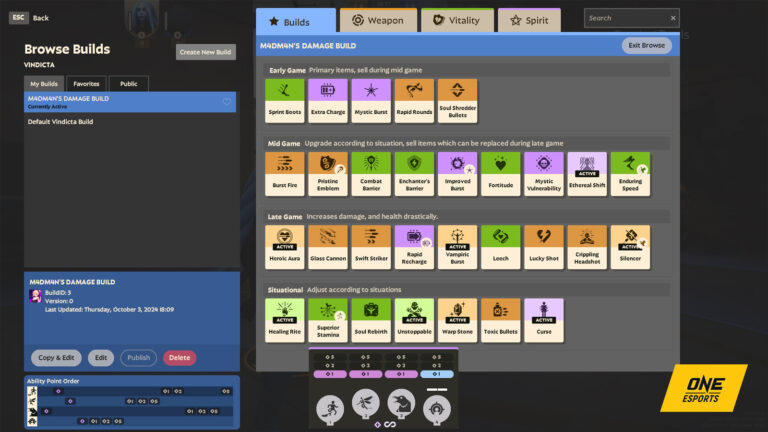 Deadlock Vindicta guide: Best build, abilities, & more 2024 | ONE Esports