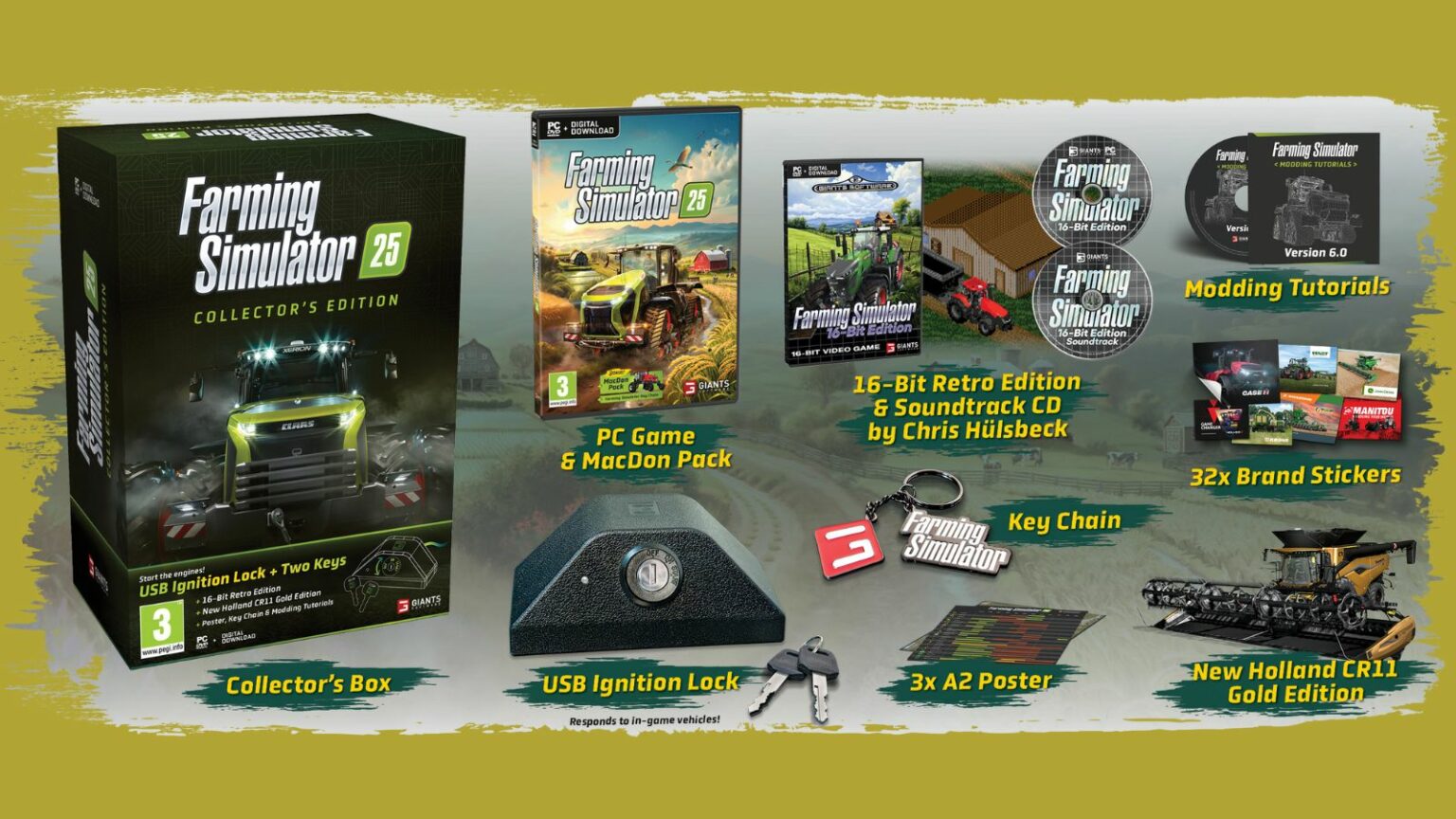Farming Simulator 25 Collector's Edition: Rewards await you | ONE Esports