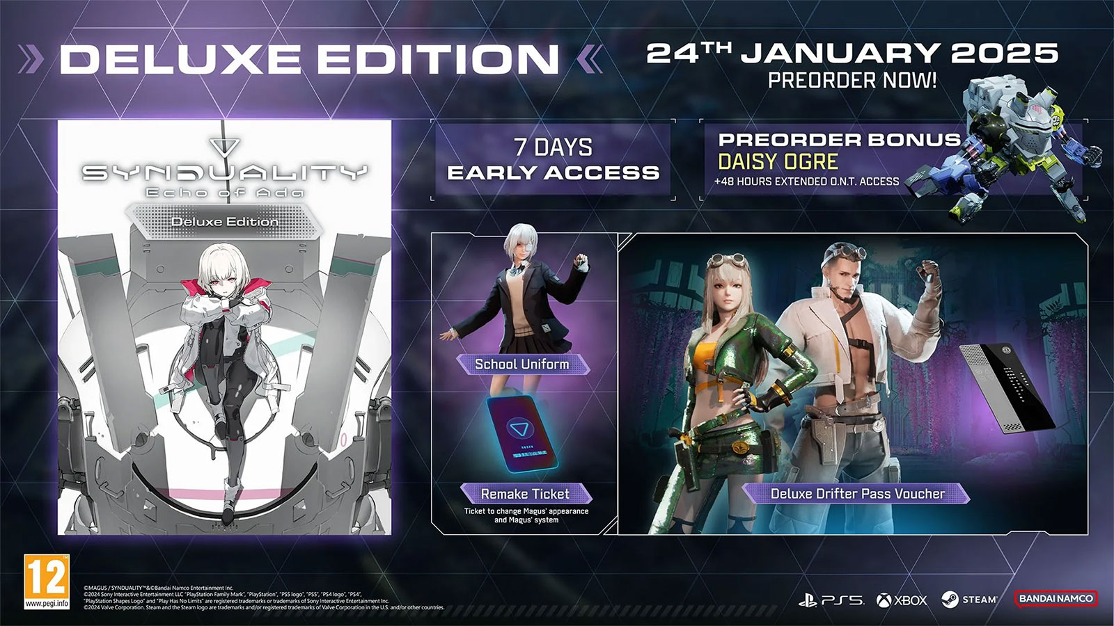 Synduality Echo of Ada Deluxe Edition vs. Ultimate edition | ONE Esports