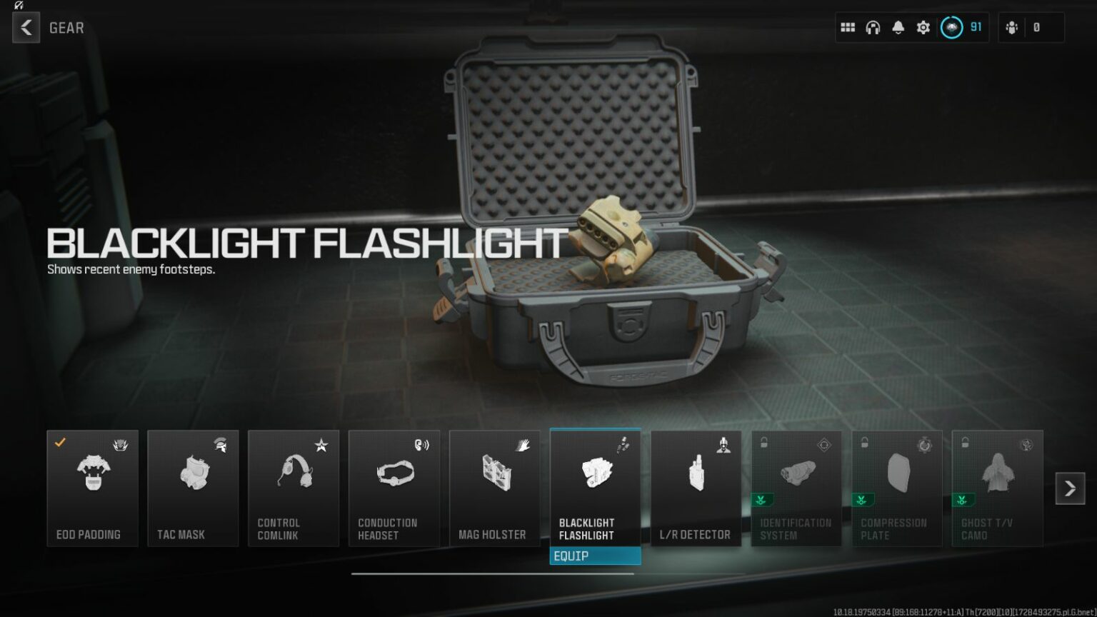 How to use Blacklight Flashlight perk in MW3 easily | ONE Esports