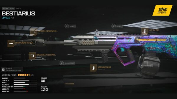 Best RAM 7 Warzone loadout in Season 6 -- max recoil control | ONE Esports