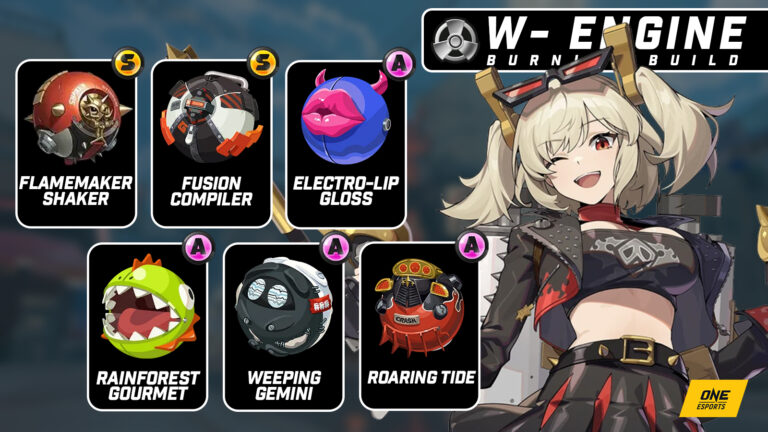 Best Burnice build in ZZZ: Best W-Engine, Drive Discs | ONE Esports