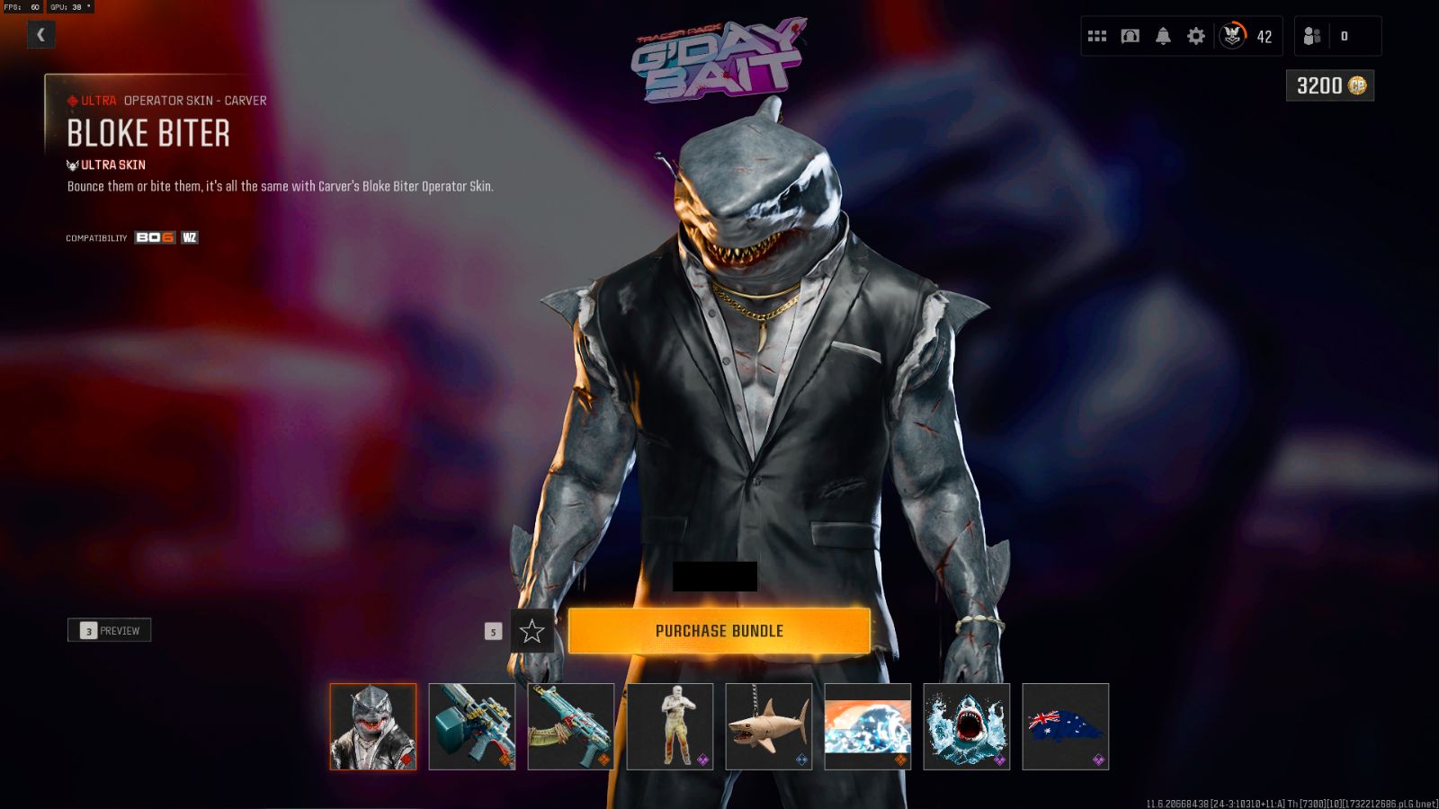 Shark skin bundle in BO6 and WZ: Price, full list of items | ONE Esports