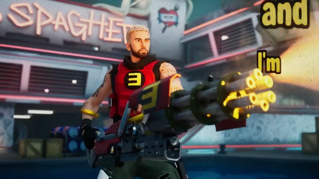 How to get cool Eminem Minigun in Fortnite Chapter 2 Remix | ONE Esports