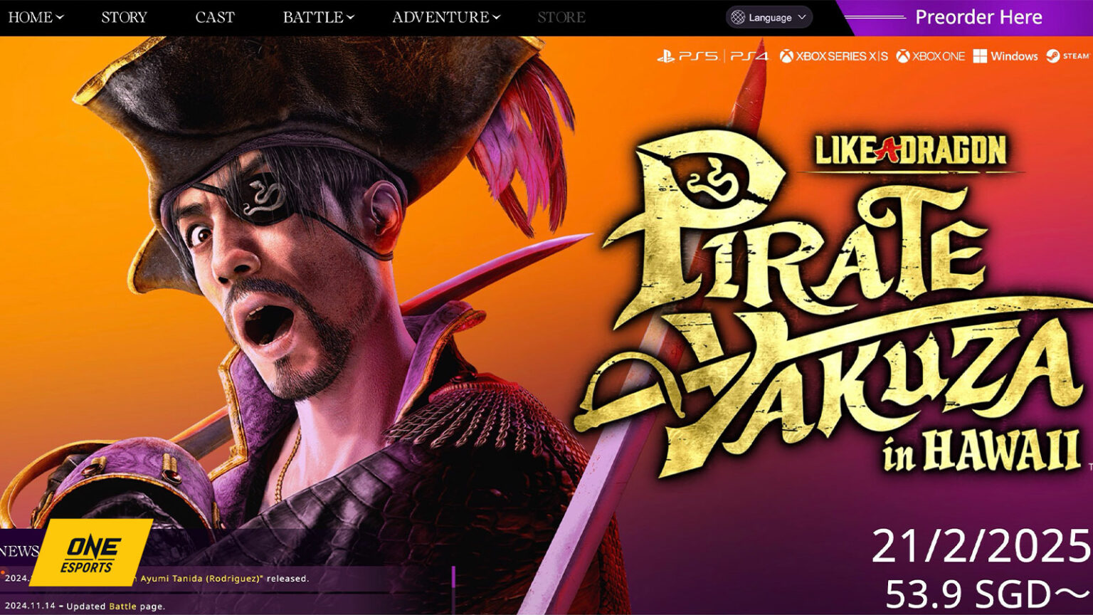 Inside Like a Dragon Pirate Yakuza in Hawaii Deluxe Edition | ONE Esports