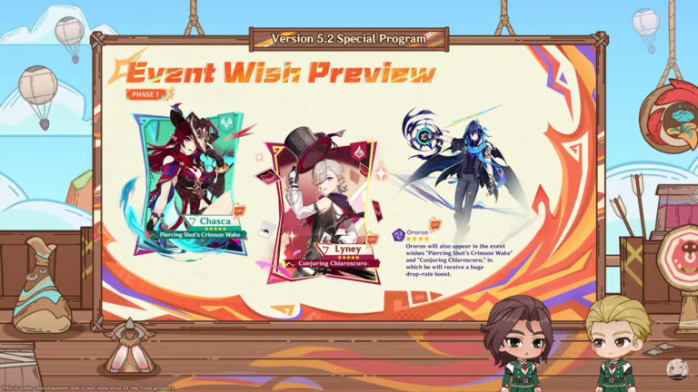 Genshin Impact 5.2 banners: List of characters, release date | ONE Esports