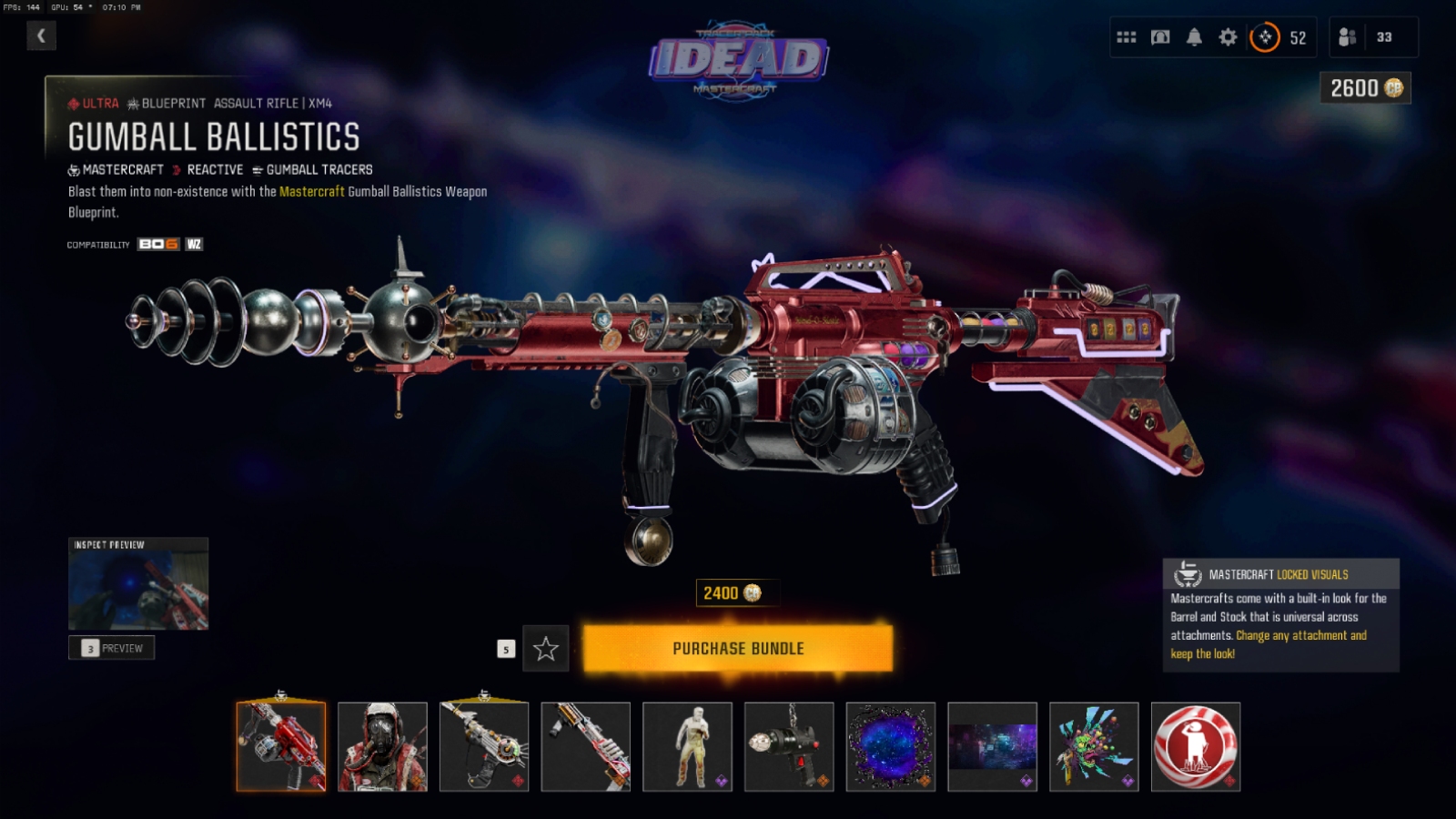 Unlock big Black Ops 6 Gumball Ballistics blueprint | ONE Esports