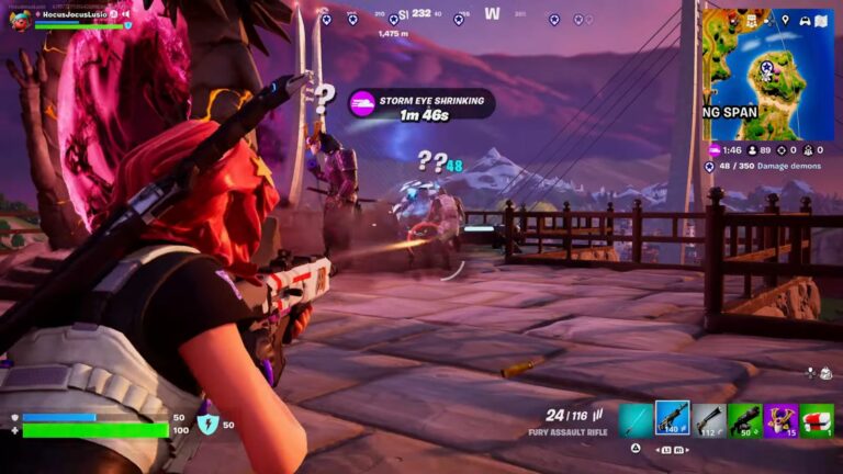 Demons in Fortnite: How to find and damage new bosses 2024 | ONE Esports