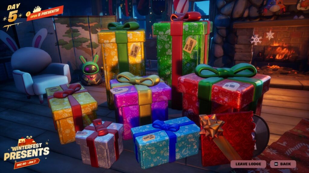 All big Fortnite Winterfest presents & how to get them 2024 | ONE Esports