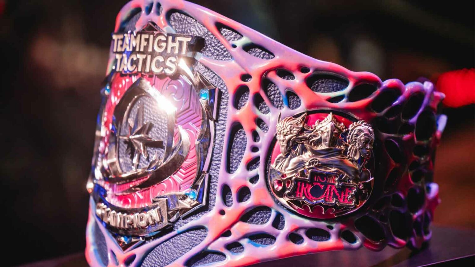 How unique Arcane Teamfight Tactics esports trophy was born | ONE Esports