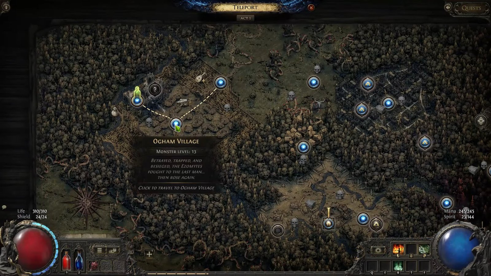 Di mana menemukan Alat Renly di Path of Exile 2