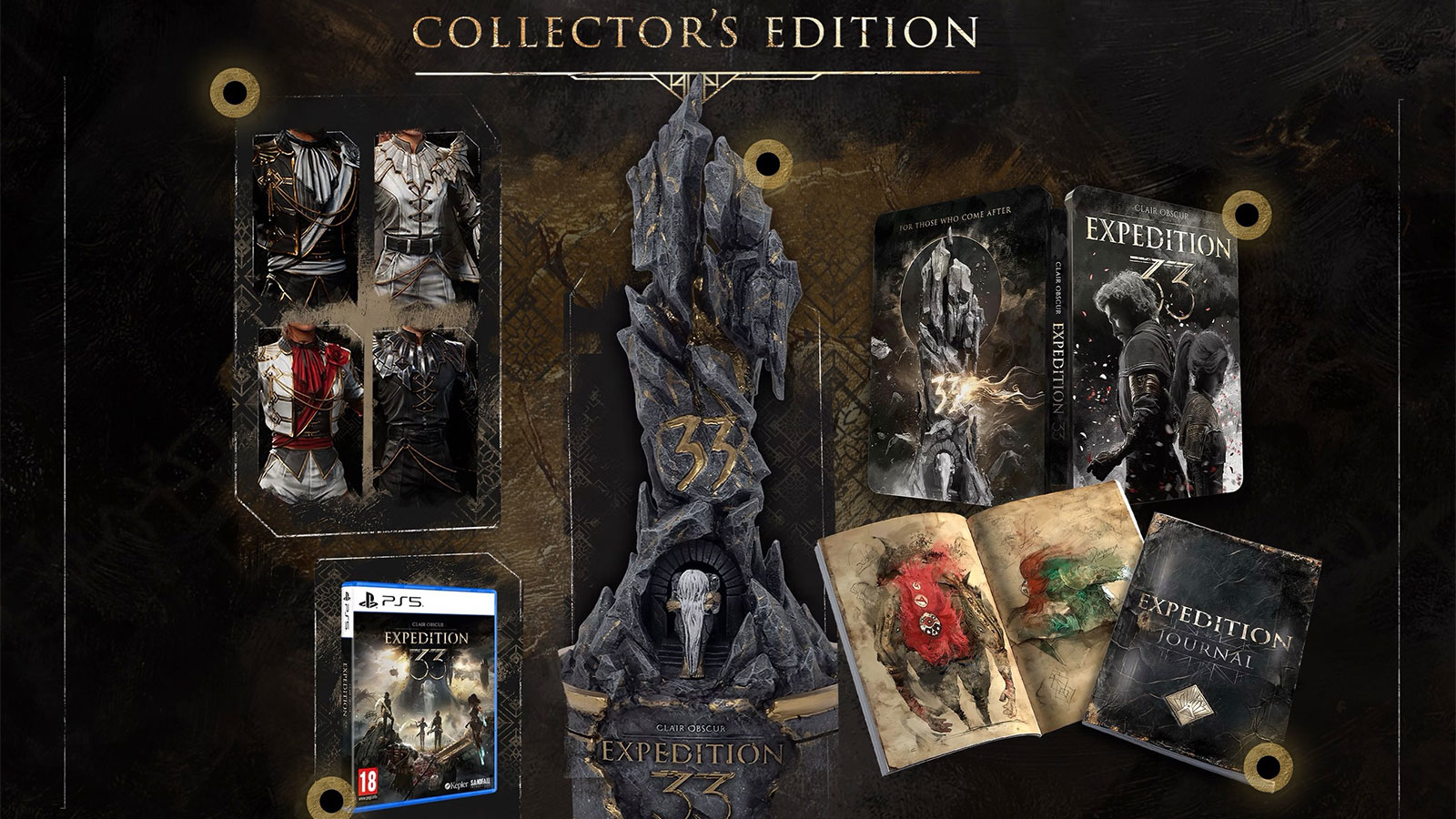 Clair Obscur Expedition 33 Collector's Edition pre-order guide | ONE ... Clair Obscur Expedition 33 Collector's Edition pre-order guide | ONE ...