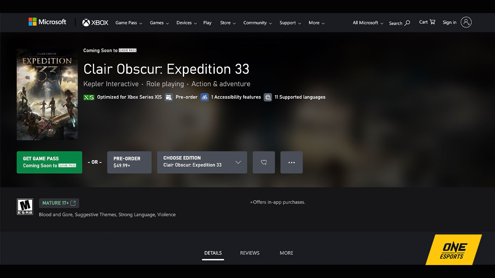Clair Obscur Expedition 33 Collector's Edition pre-order guide | ONE Esports