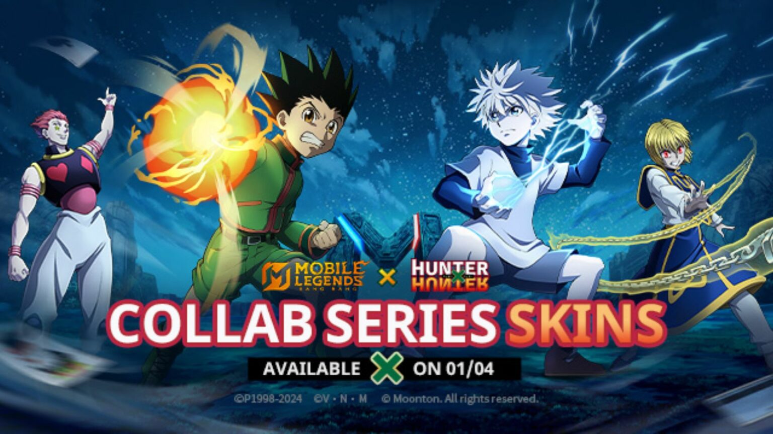 Hunter x Hunter MLBB skins: Release date, rewards, mechanics | ONE Esports