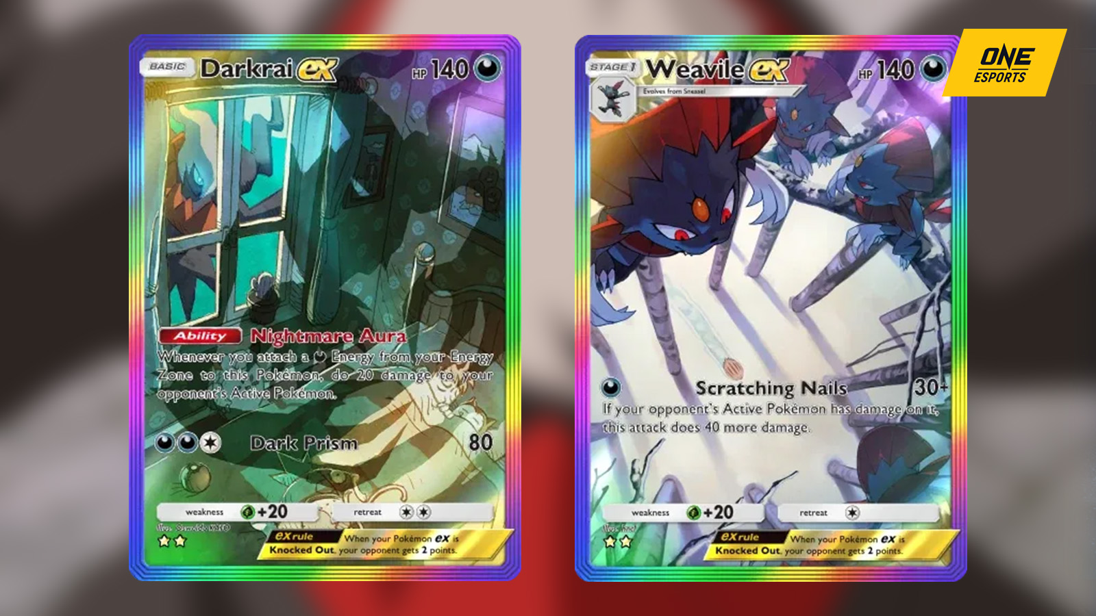 Best Darkrai EX deck in Pokemon TCG Pocket full of surprise | ONE Esports