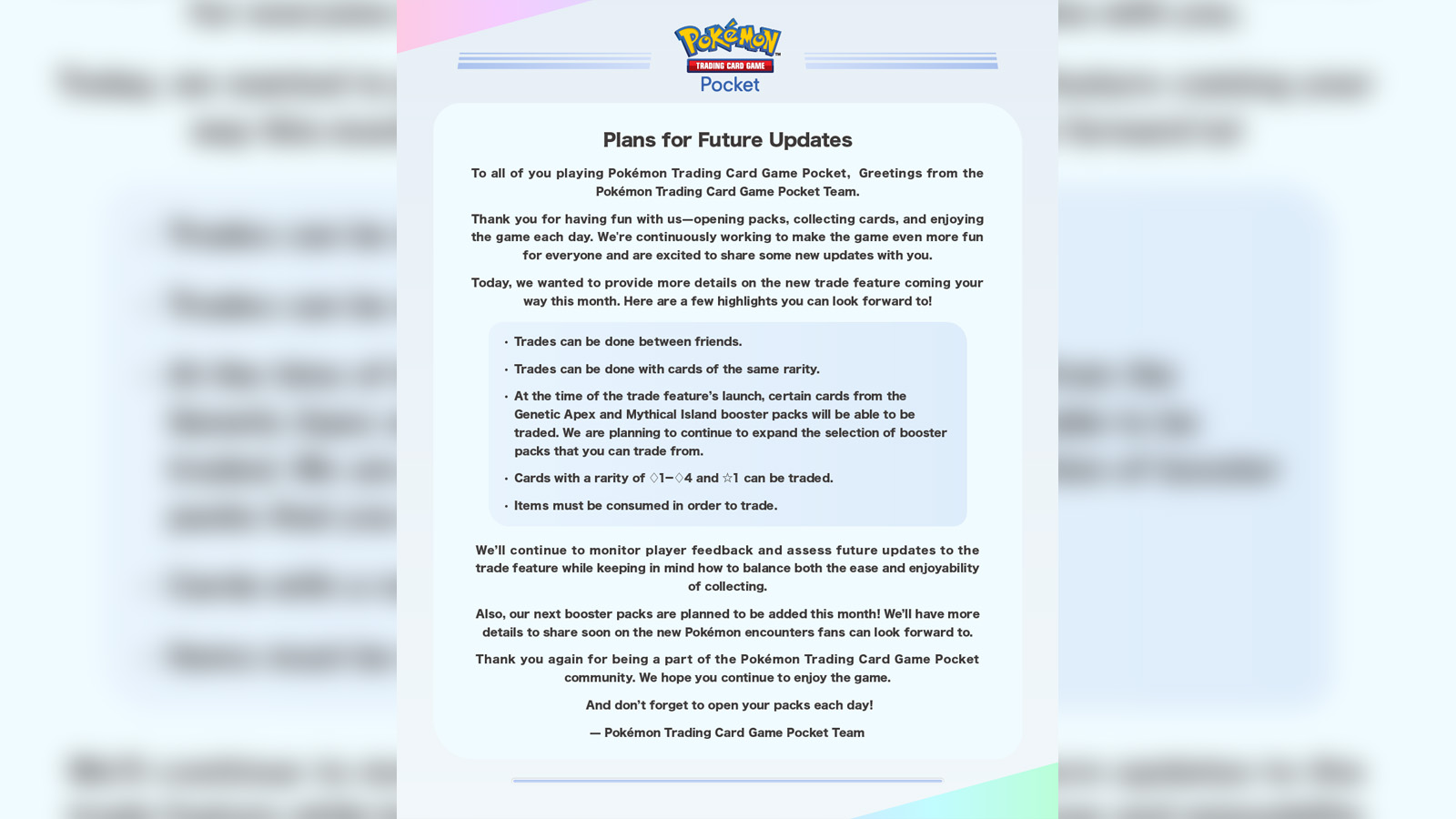 Big Pokemon TCG Pocket new booster packs release window | ONE Esports