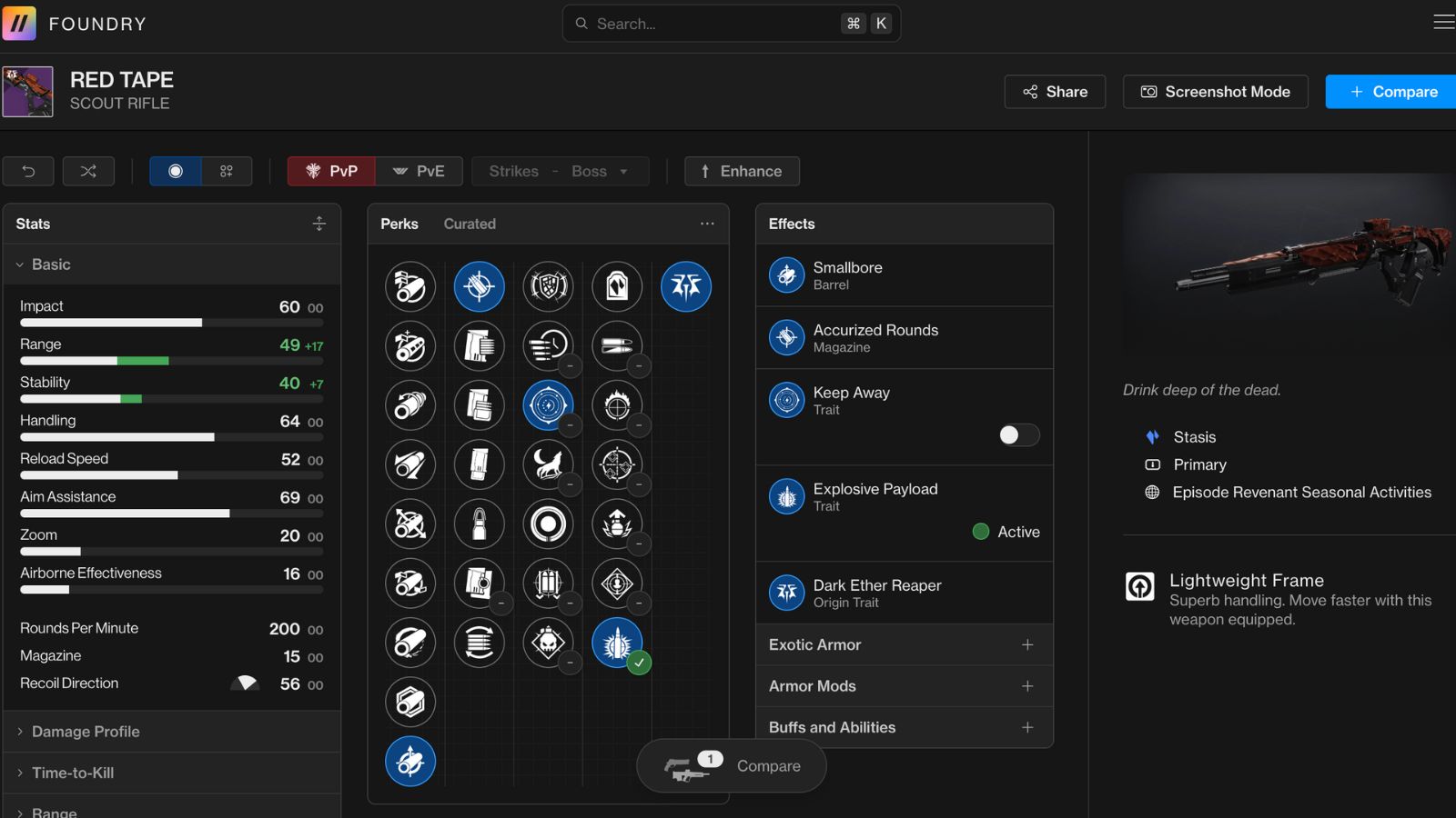 Destiny 2 Red Tape god roll -- dominate PvP and PvE | ONE Esports