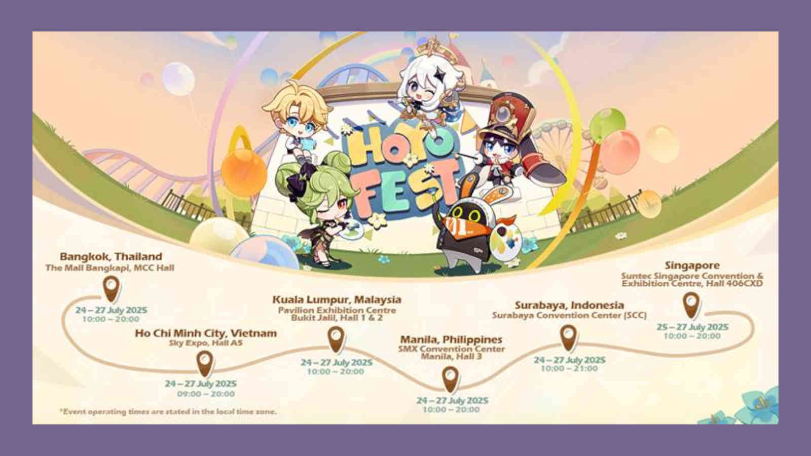 Where to buy tickets for HoYoFEST 2025 including fast passes | ONE Esports