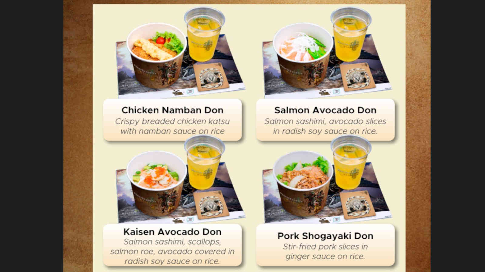 Monster Hunter x Japan Rail Cafe offers more exclusive merch | ONE Esports