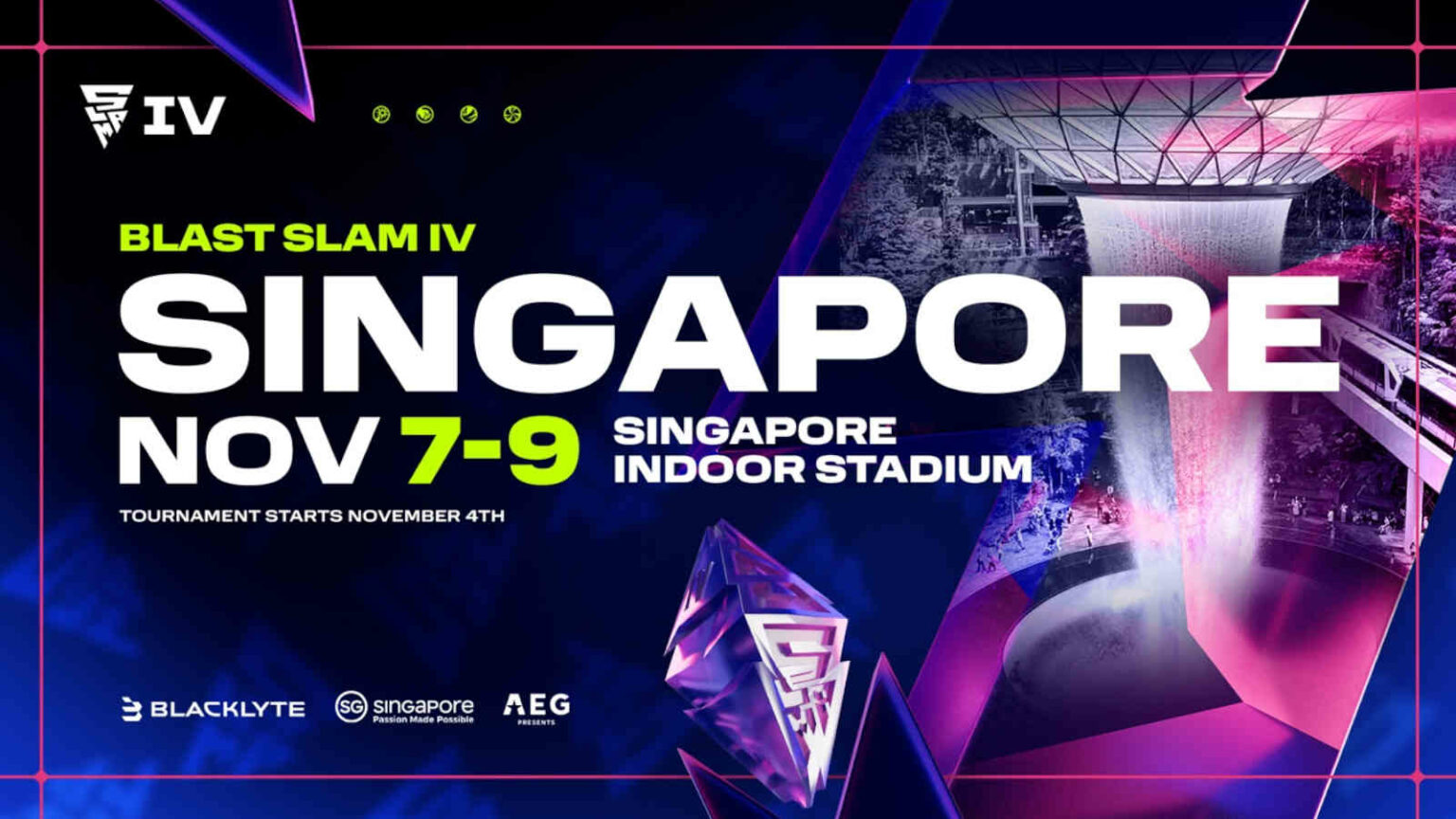 Where to buy tickets for BLAST Slam IV Singapore | ONE Esports
