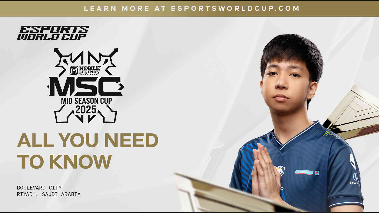 MSC 2025 at Esports World Cup: Schedule, format, prize pool | ONE Esports
