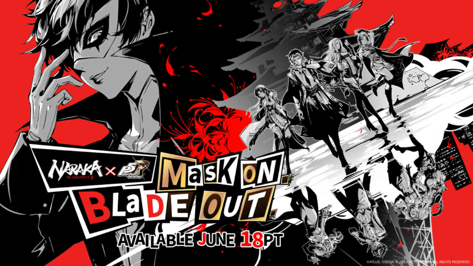 All Naraka x Persona 5 skins and freebies you can earn | ONE Esports