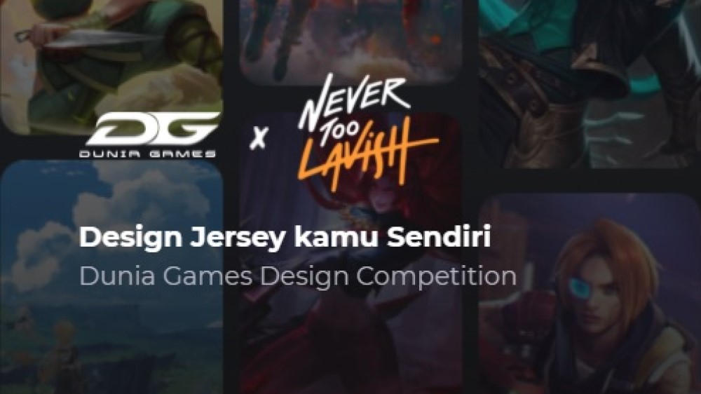 Dunia Games x Nevertoolavish gelar kompetisi desain jersey | ONE ...