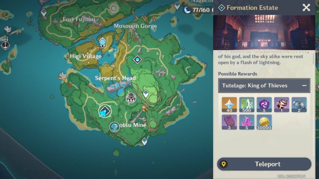 Semua lokasi domain Inazuma, hadiah, dan cara membukanya | ONE Esports ...