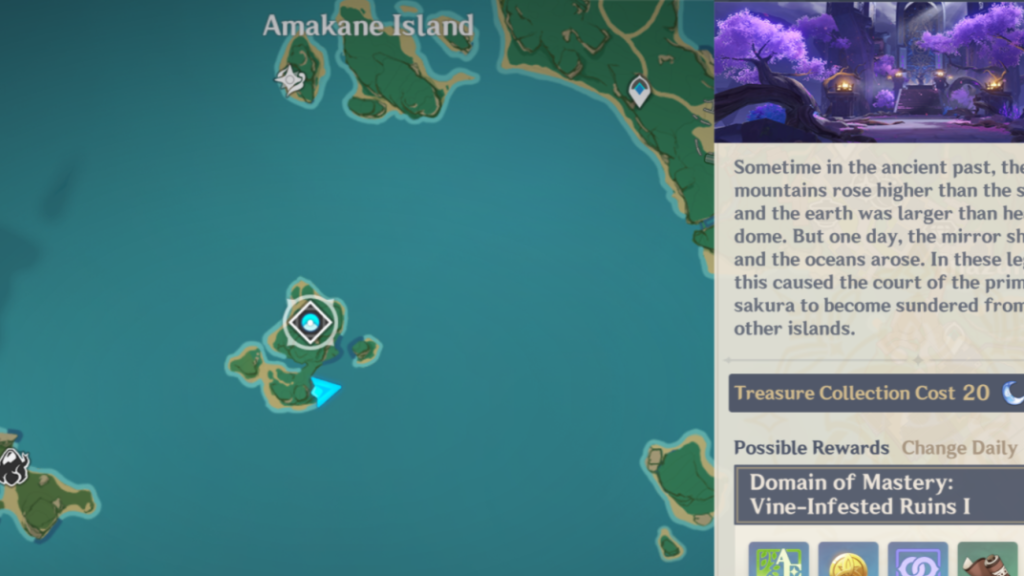 Semua lokasi domain Inazuma, hadiah, dan cara membukanya | ONE Esports ...