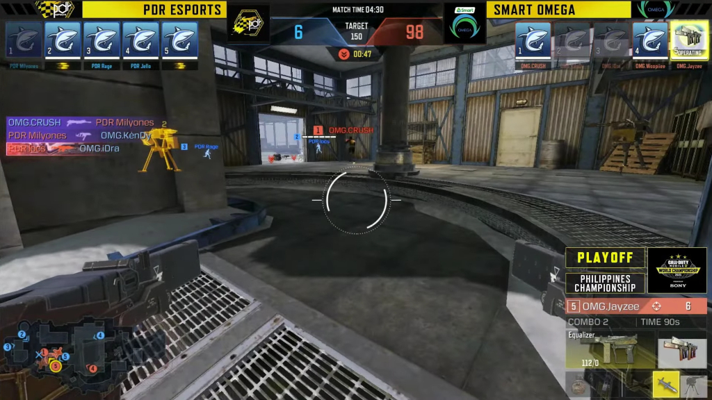 Smart Omega nanaig sa PDR Esports, sinelyo ang spot sa CODM Garena ...