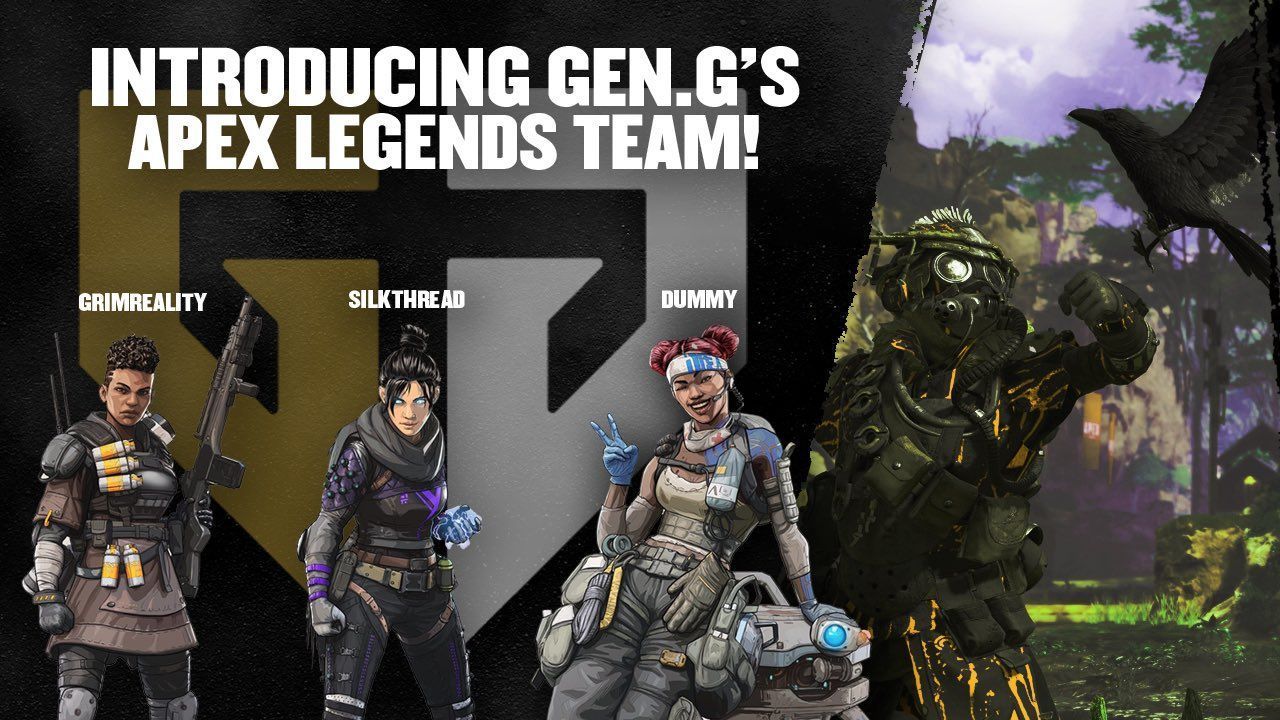Gen.G Esports picks up Apex Legends team made of former Overwatch pros ...