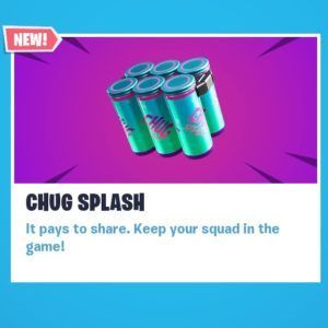 Fortnite's new Chug Splash is a healing grenade | ONE Esports